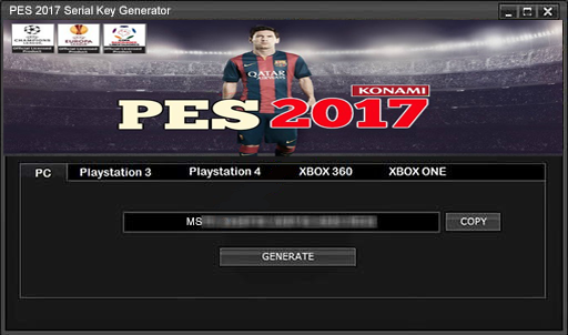 Aktivierungscode für PES 2017 Serial Key ~ online squad deutschland