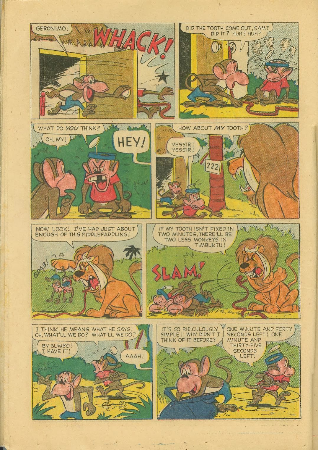 Saved From The Paper Drive: Comic Book Short Story~Sam 'n' Simian ...