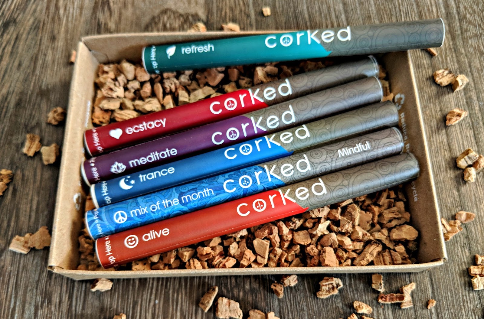 JuZ'Z Blog on Everything: “Corked” Aromatherapy pens independent blog