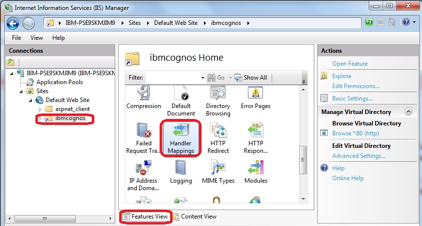 Sachchidanand Singh: Configure Microsoft IIS web server for IBM Cognos ...