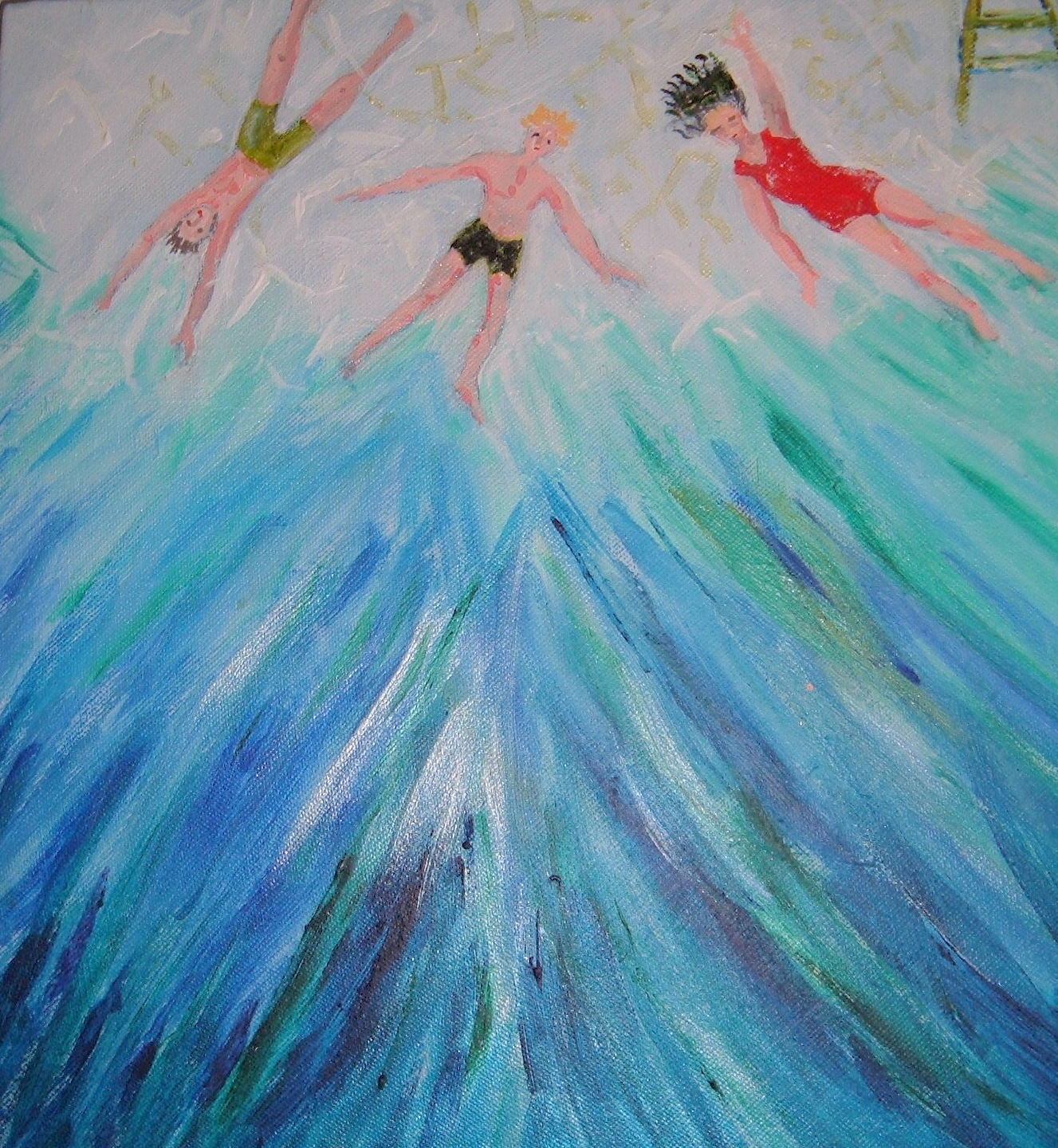 Cambridge Artist: Swimming