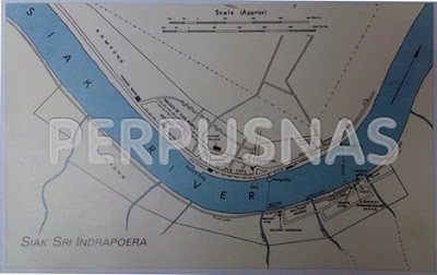 Peta Tatakota Siak Sri Indrapoera (Riau) pada tahun 1945 ~ Info Berita ...