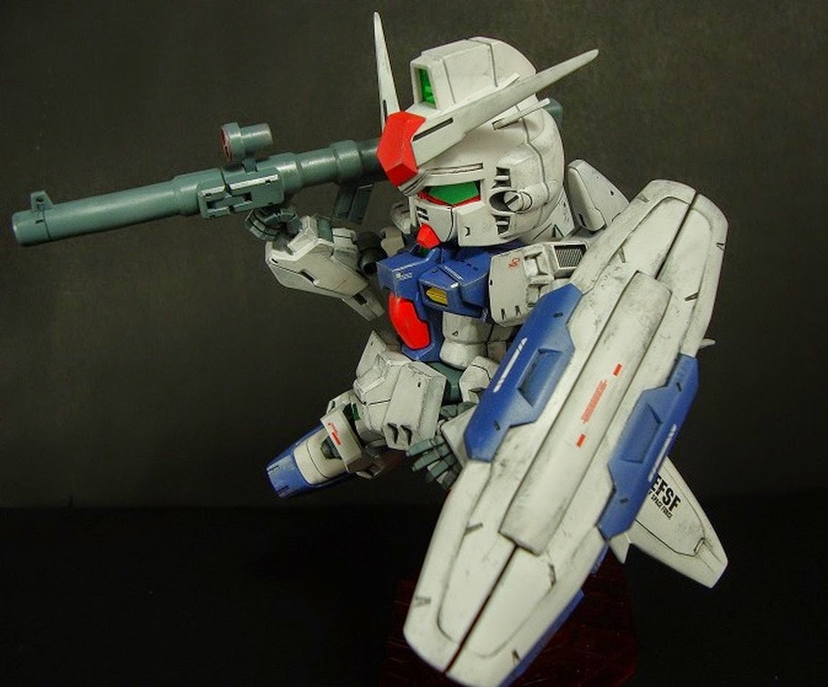 SD Gundam GP03 Stamen - Custom Build