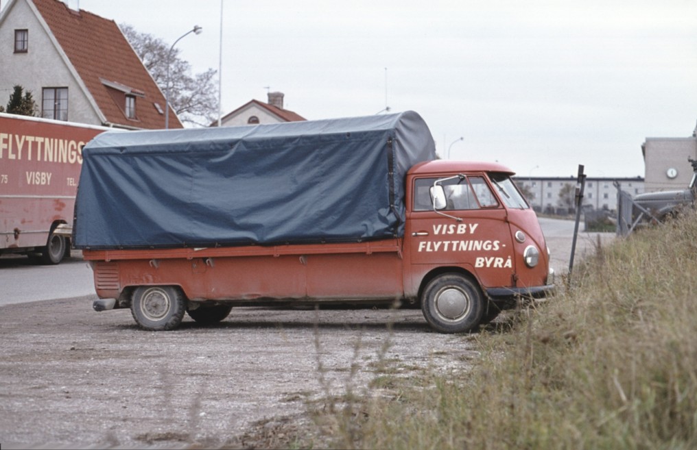 Nostalgimacken: Flyttbil