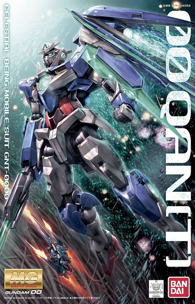 Fan made MG 1/100 ELS Quanta box art by Gundamkitscollection.com