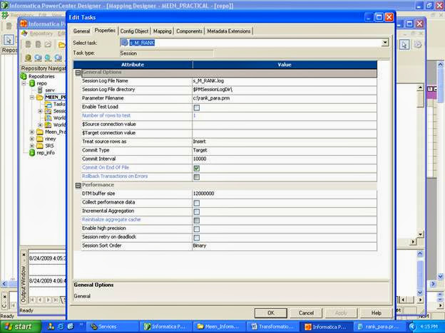 Mapping Parameter In Informatica ~ Datawarehouse Architect