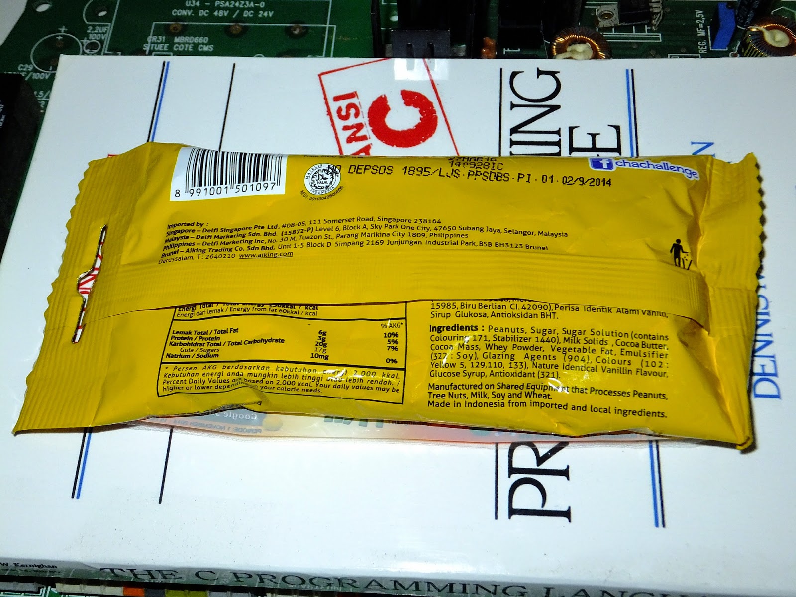 CHACHA Peanut - Delfi ~ Kuliner testing blog