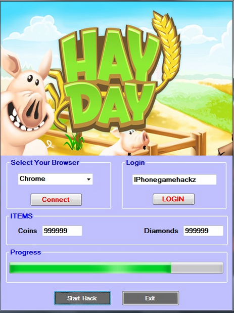 HayDay: HayDay Hack Tool v3.2 [By- XploiteR]