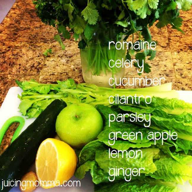 The Juice Fast (Day 6) Lemon-Cilantro Juice Recipe - Ben and Me
