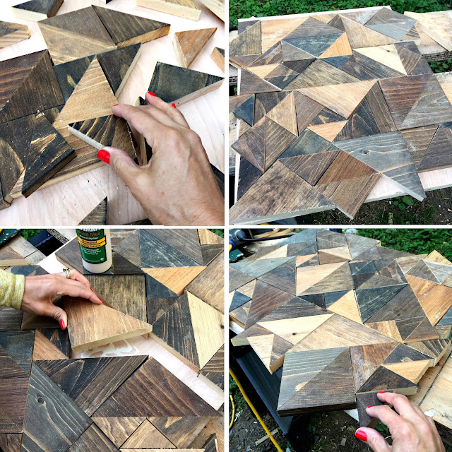 FACCI DESIGNS: How I Made My Wood Post Table DIY