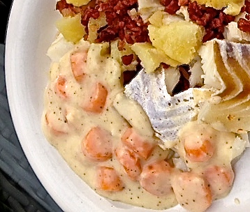 Guttas Kjøkken: Boknafisk med gulrotstuing og baconsmør