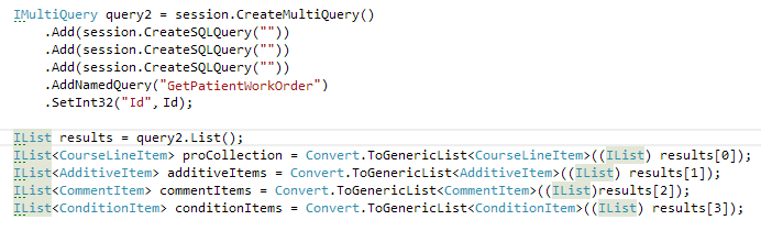 Programmer s Notes Nhibernate Cannot Handle Multiple Result Sets From Stored Procedure Programmer s Notes Nhibernate Cannot Handle Multiple Result Sets From Stored Procedure