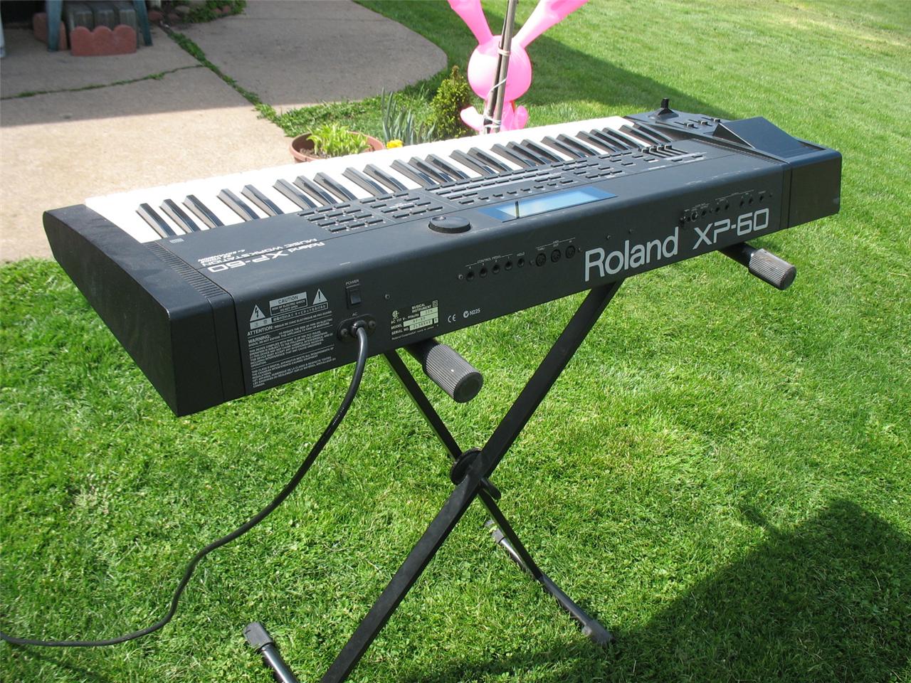 MATRIXSYNTH-B: ROLAND XP-60 WORKSTATION KEYBOARD