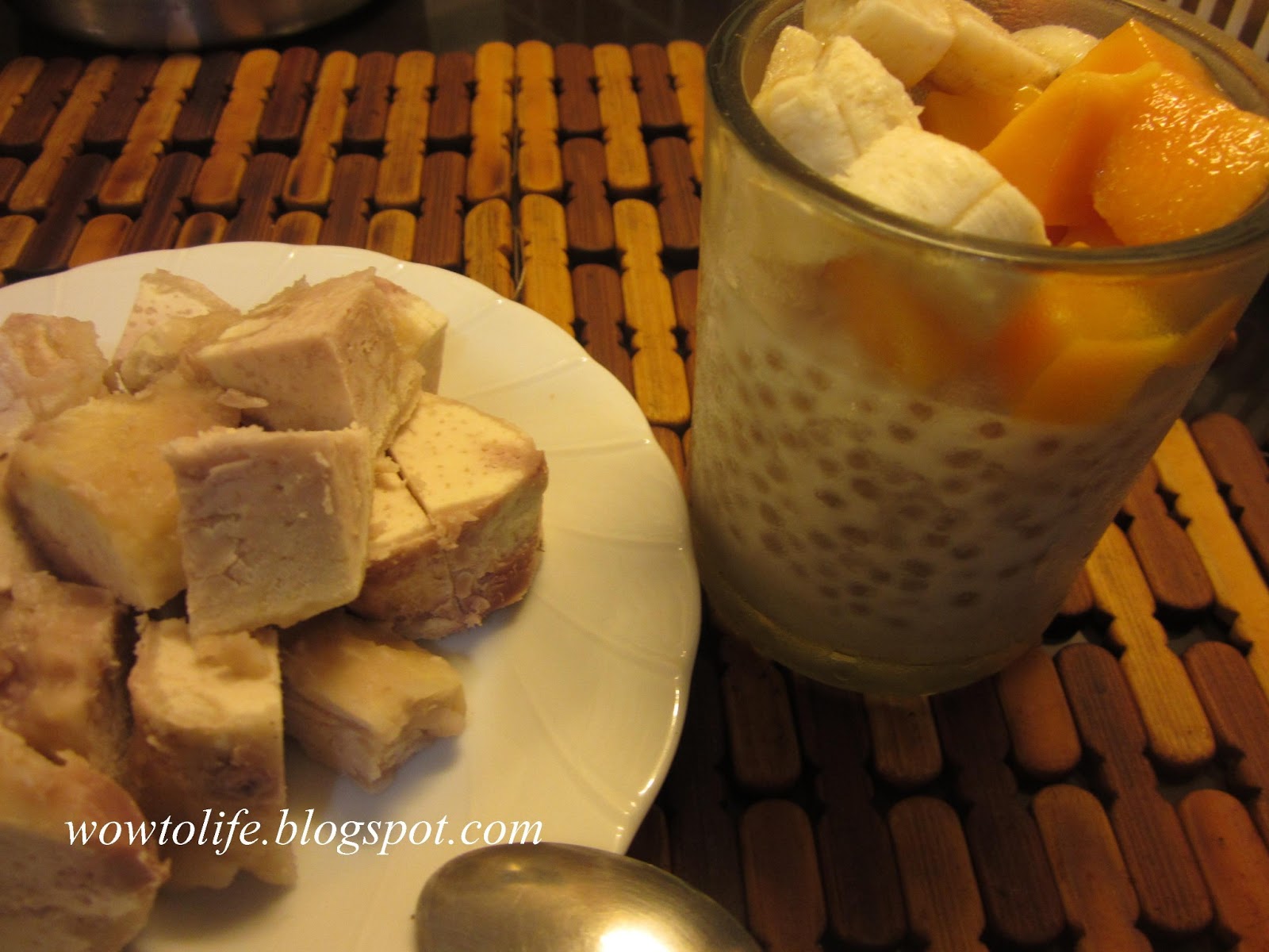 Wow to Life: Tapioca Pudding with fresh fruits