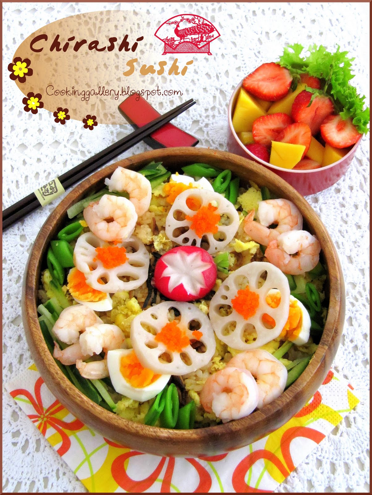 Chirashi Sushi | Cooking Gallery