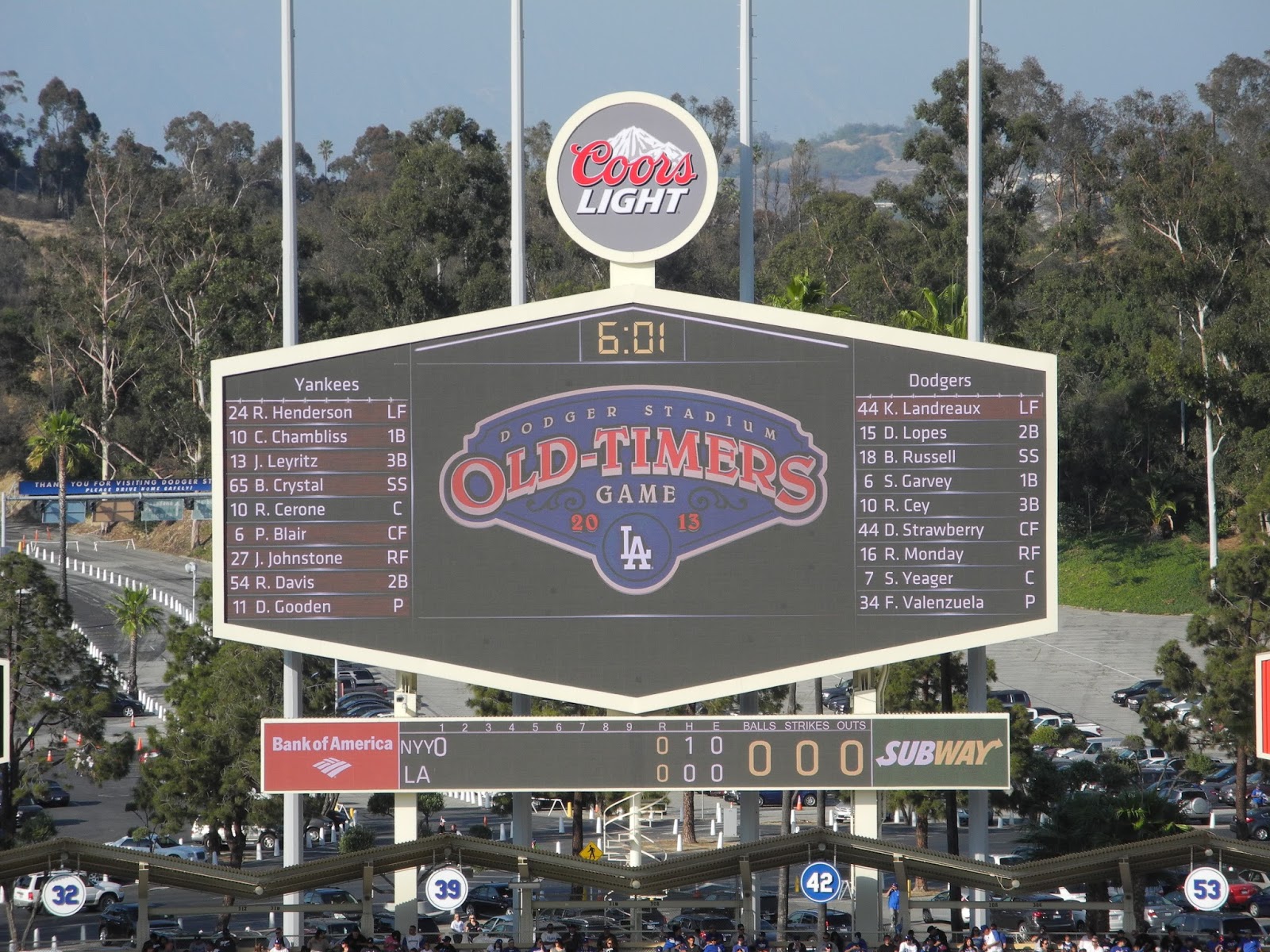 Sons of Steve Garvey: Old-Timers' Game Recap