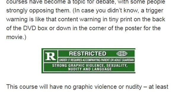 Movie Content Warnings About