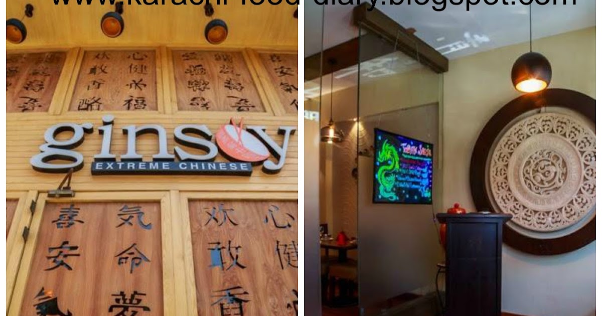 Karachi Food Diary: Ginsoy worth visiting Chinese restaurant in Karachi
