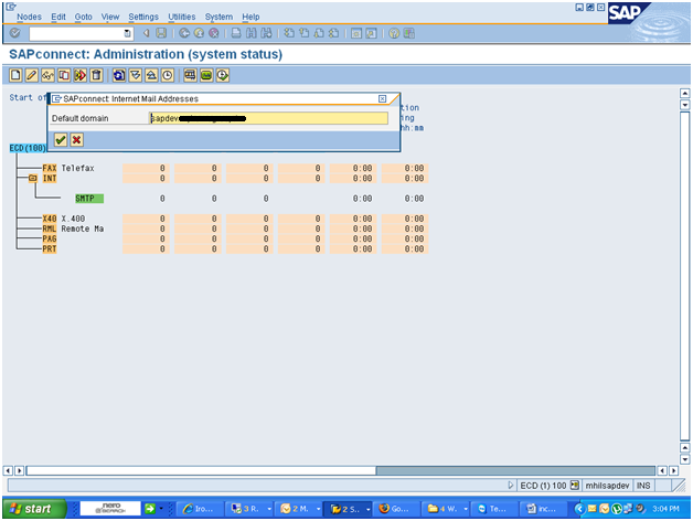 SAP BASIS SUPPORT: Email configuration in sap , Incoming Mail or ...