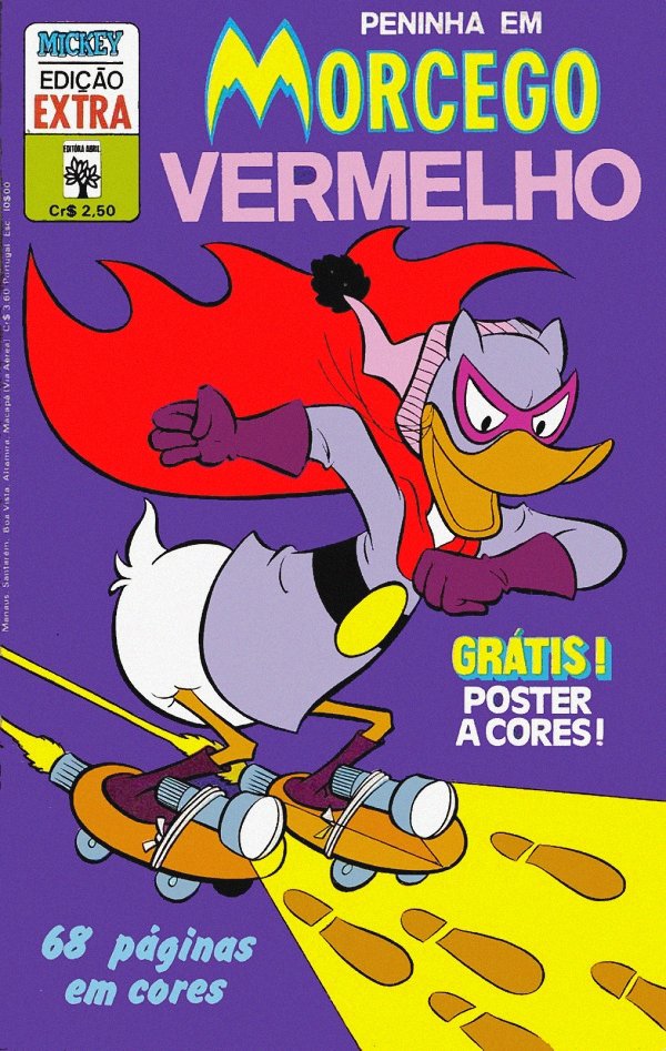 gibilandiadoenrique: Morcego Vermelho