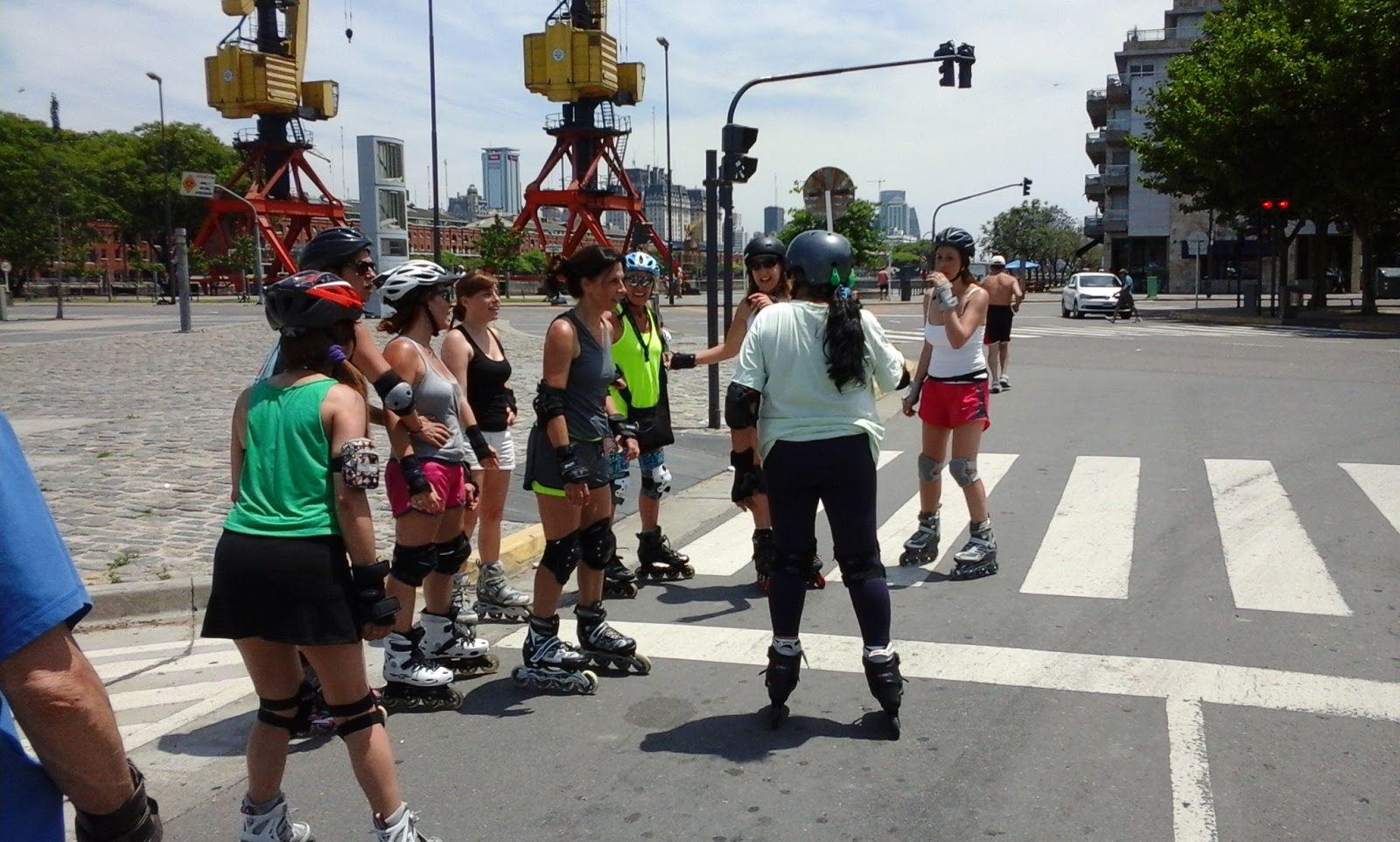 Clases de Rollers Puerto Madero