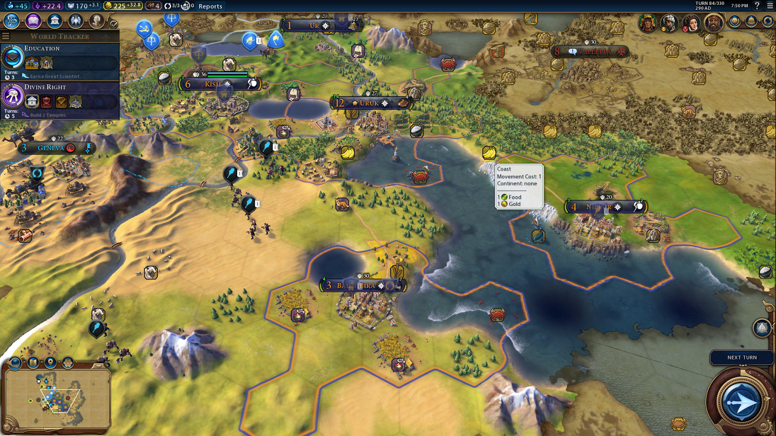 User Experience in Civilization VI