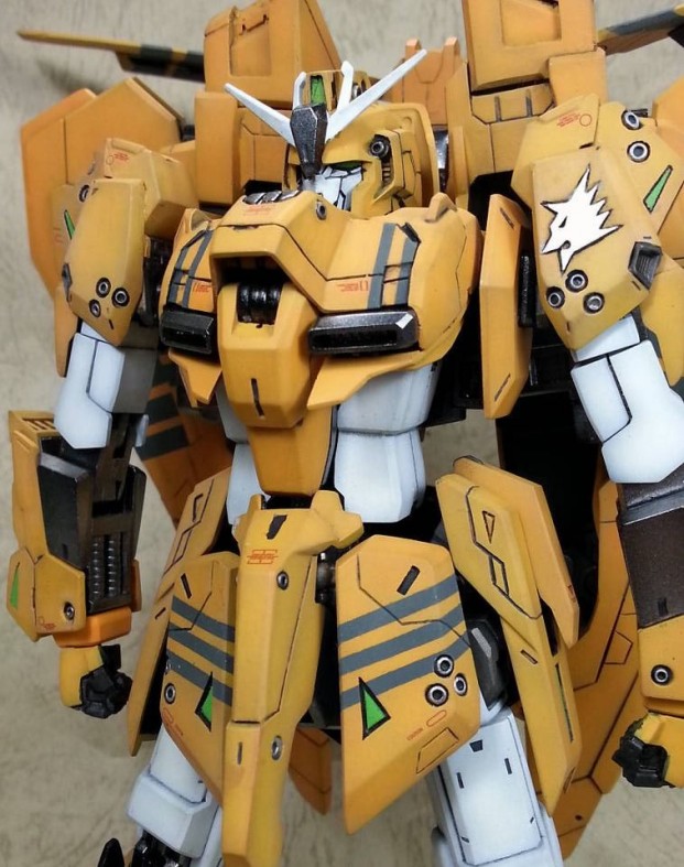 Custom Build: Neo Grade 1/100 MSZ-006-3b Gray Zeta Gundam Conversion