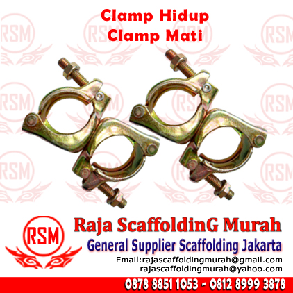Clamp pipa swivel dan fixed 0878 8851 1053