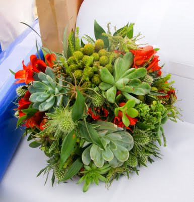 Nunta cu stil: Buchete de flori cu plante "Suculente"