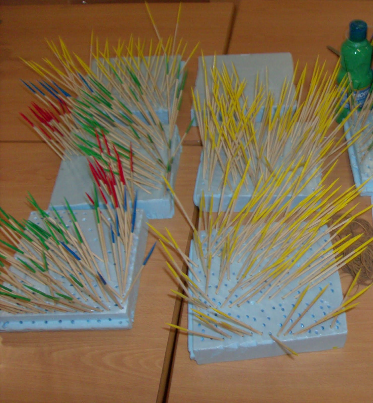 Reuse Crafts: Mikado Game made with Skewer Sticks