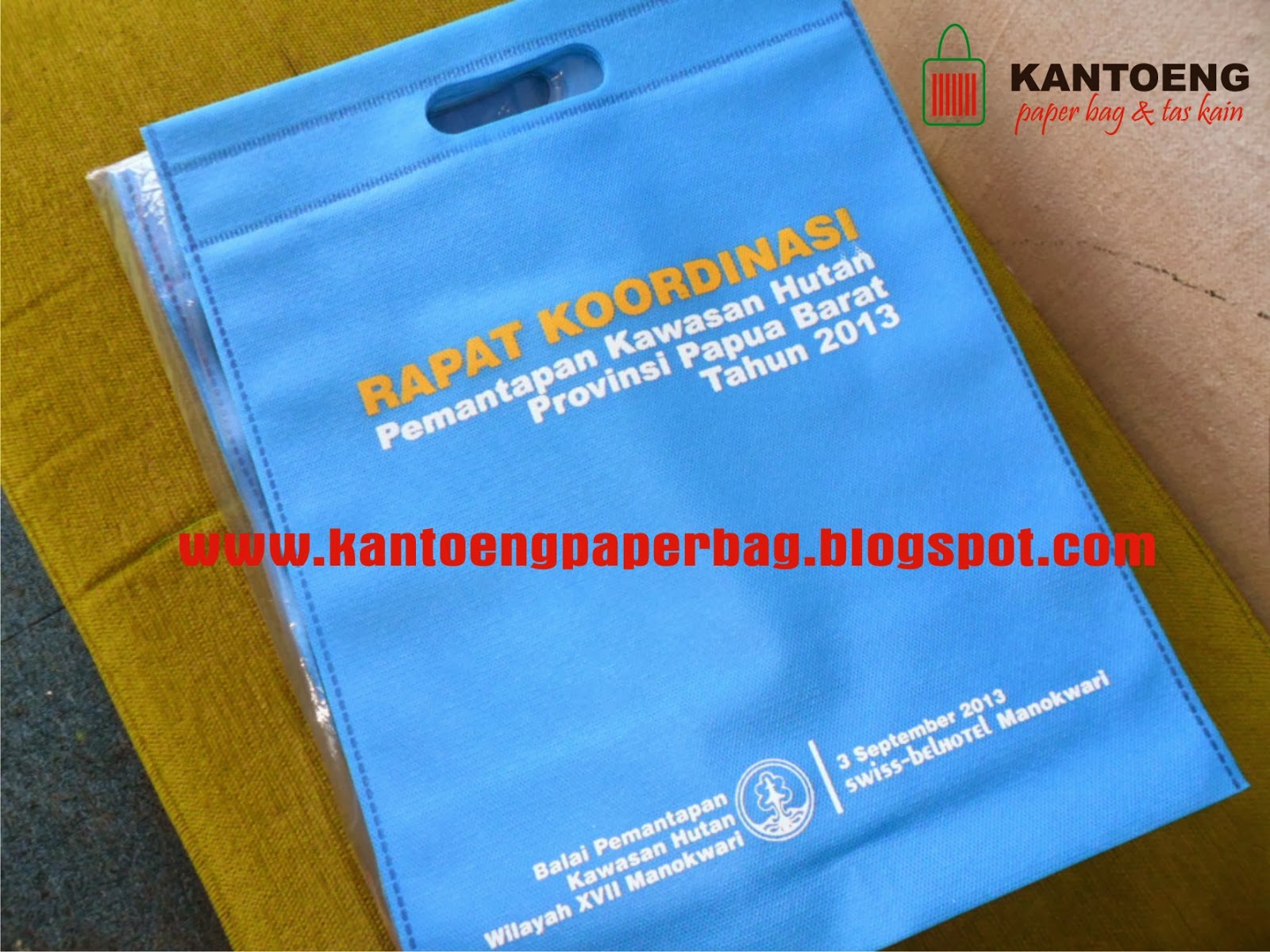Kantoeng Spunbond Press: Goodie bag tas promosi perusahaan
