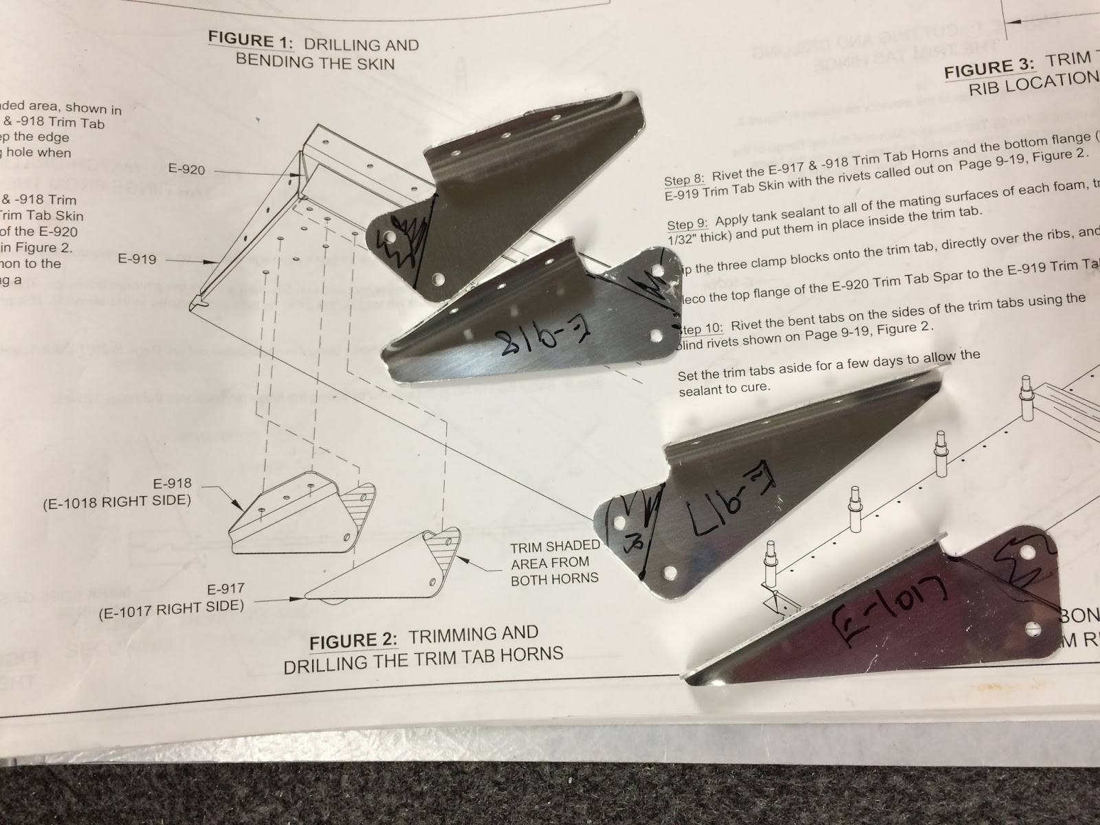 Operation "RV-10": Trim Tab done, Elevators Complete