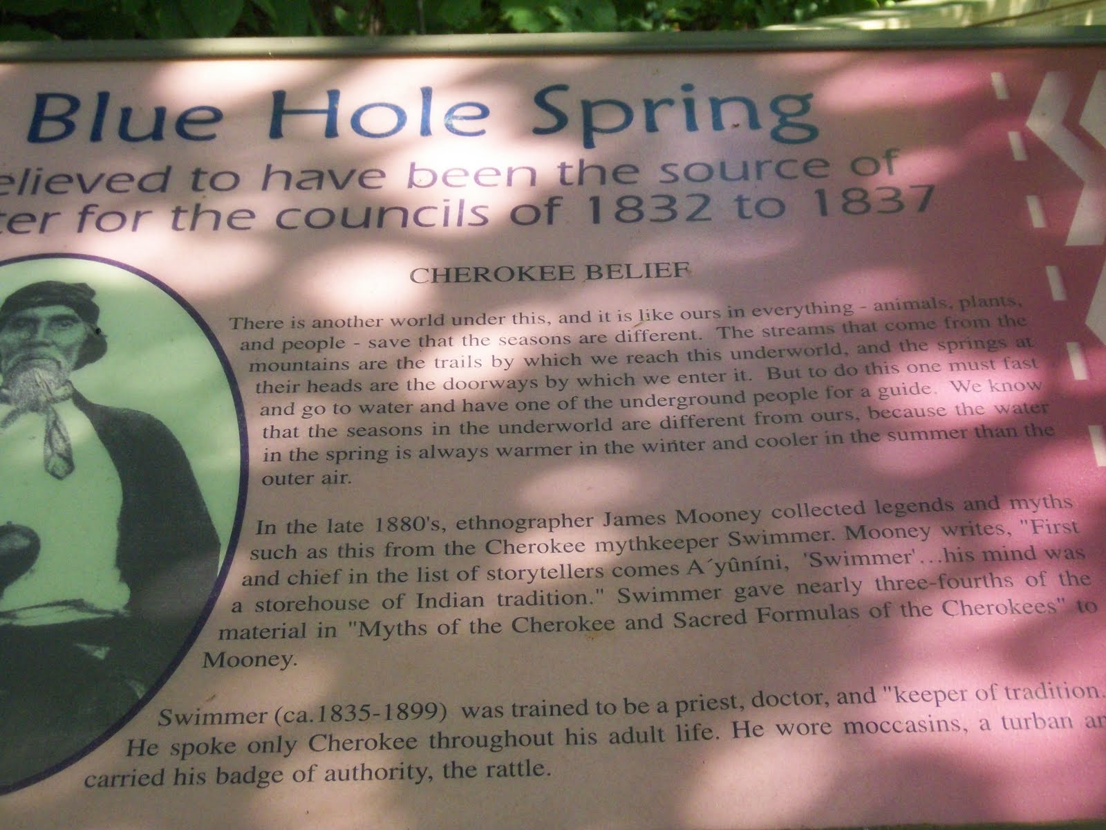 ravings of dkchi: Red Clay Cherokee Council Grounds