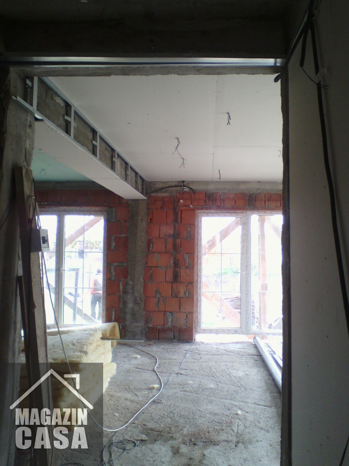 Arhiconstruct: Tavan rigips pe structura metalica