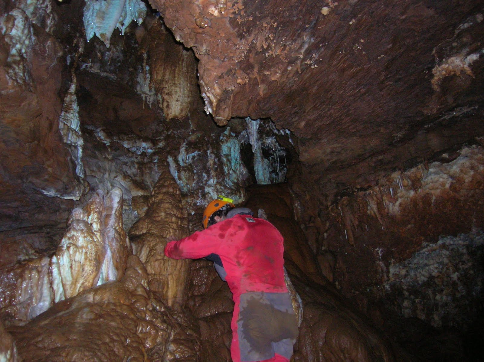 speleominas: Espeleotemas verdes de la Cueva Ayerdi III. Lantz Navarra