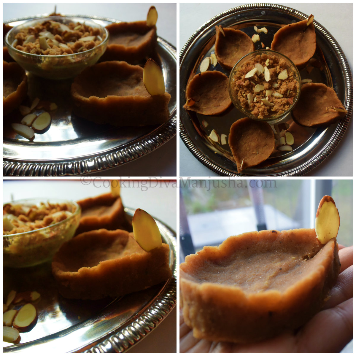 Quick sugarfree low calorie Aata sheera|Wheat dessert|Edible Diwali ...