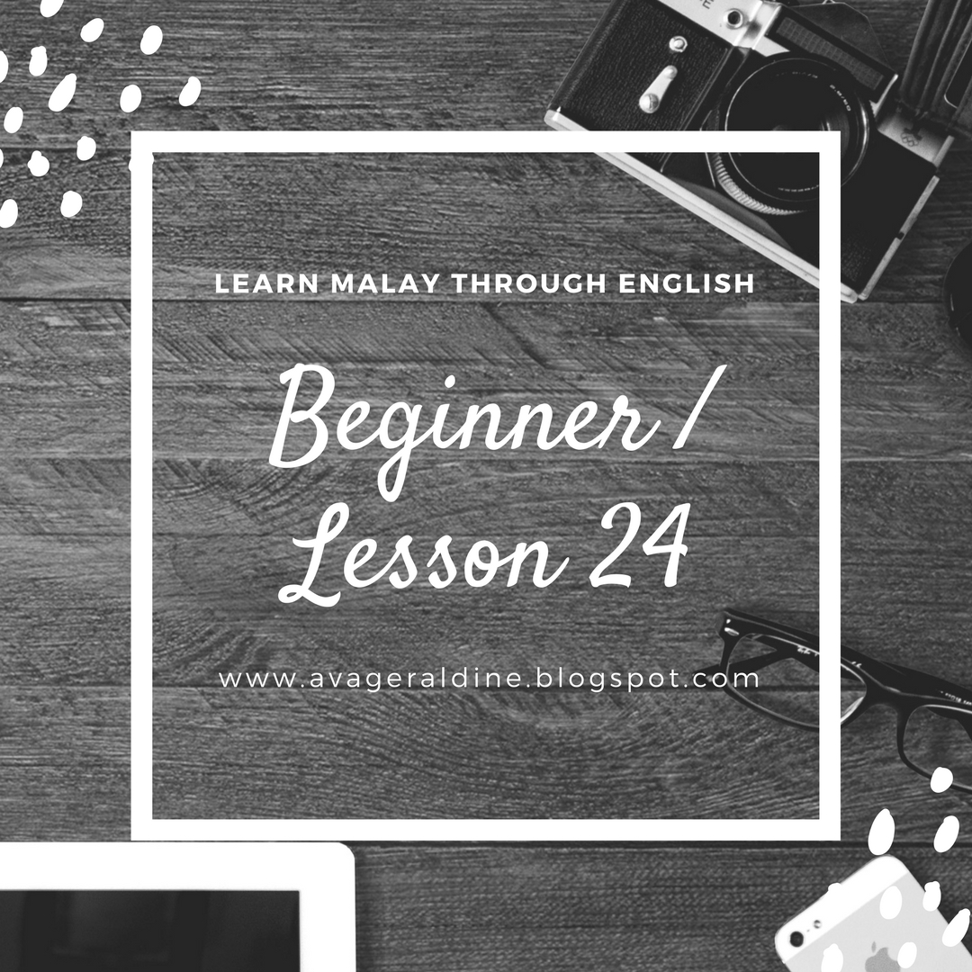 Beginner / Lesson 24 (Dates and Ordinal Numbers) || Learn Malay Through ...