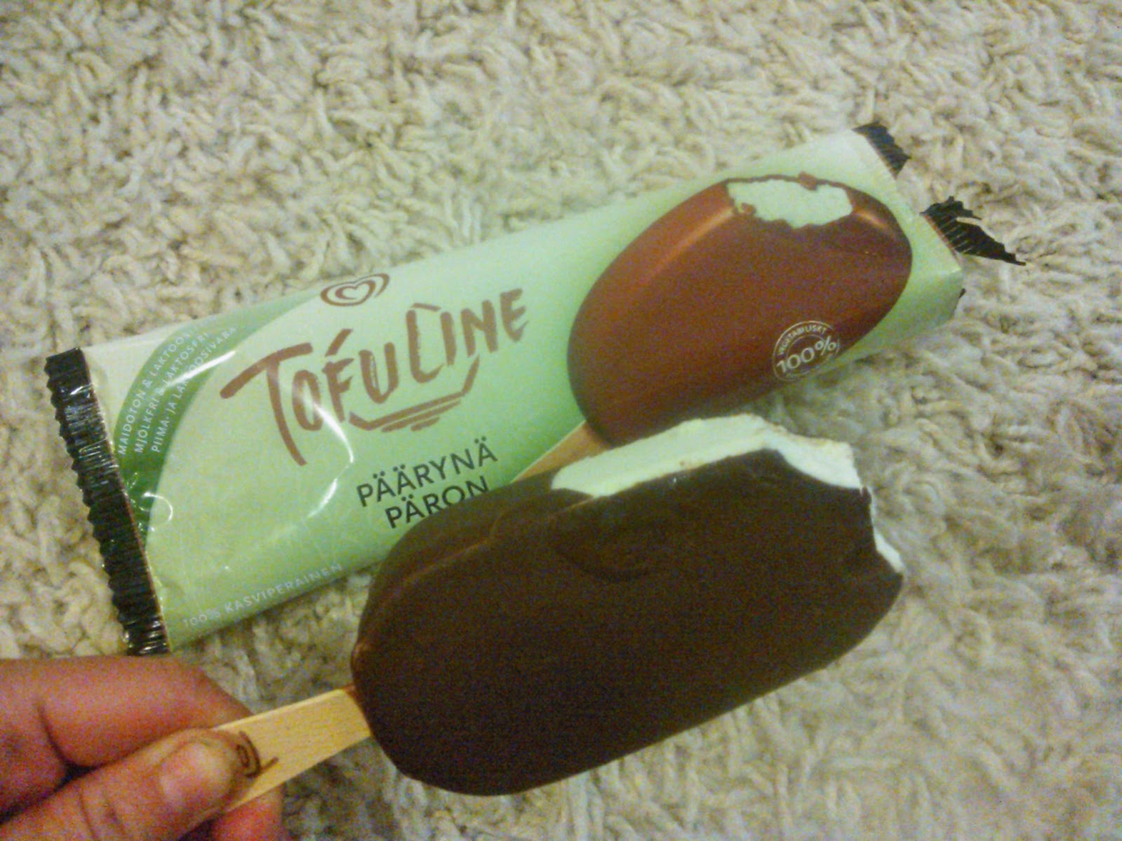 Jäätelöasiantuntijan jäätelöblogi: Tofuline - päärynä