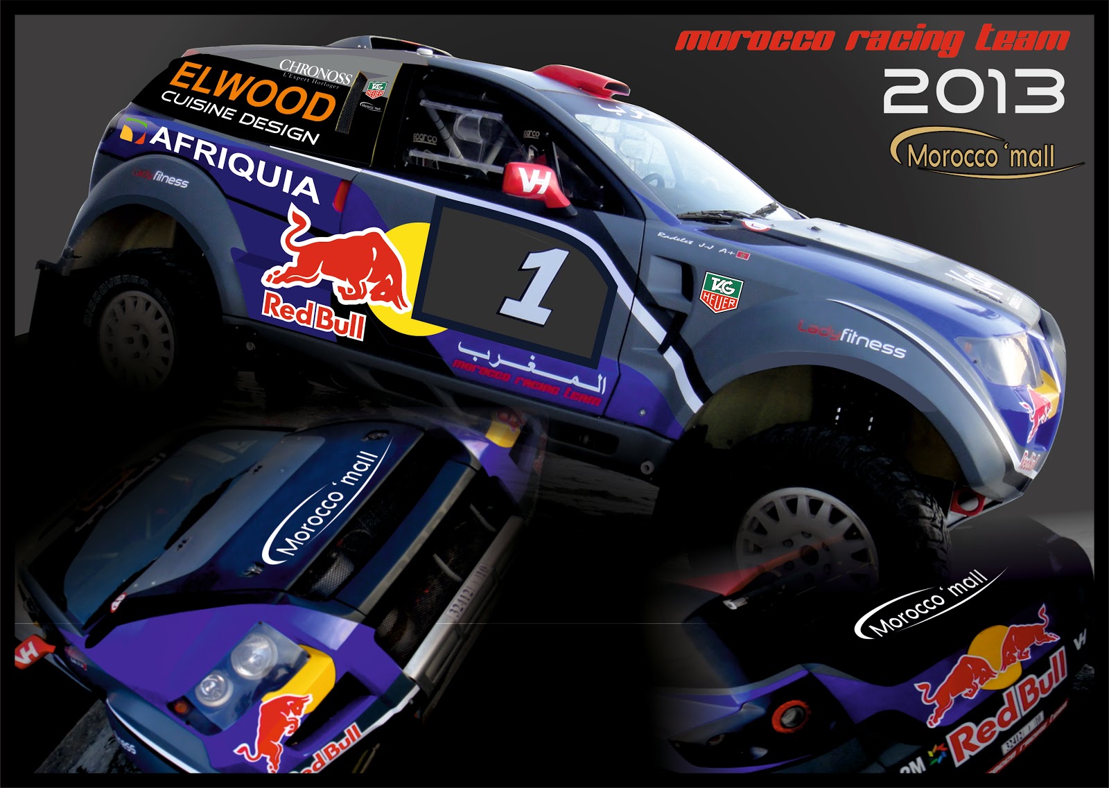 Red Bull Maroc partenaire du Morocco Racing team: AFRIQUIA le champion ...