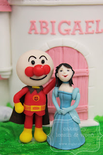 Penang Wedding Cakes by Leesin: Princess & Anpanman