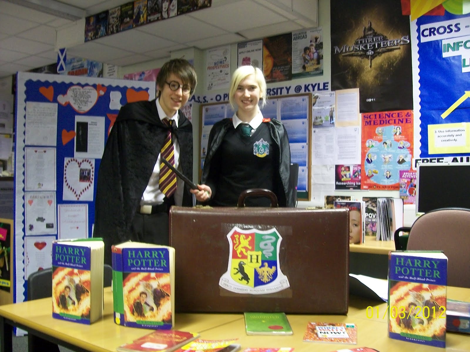 Kyle Academy Library Blog: March 2012