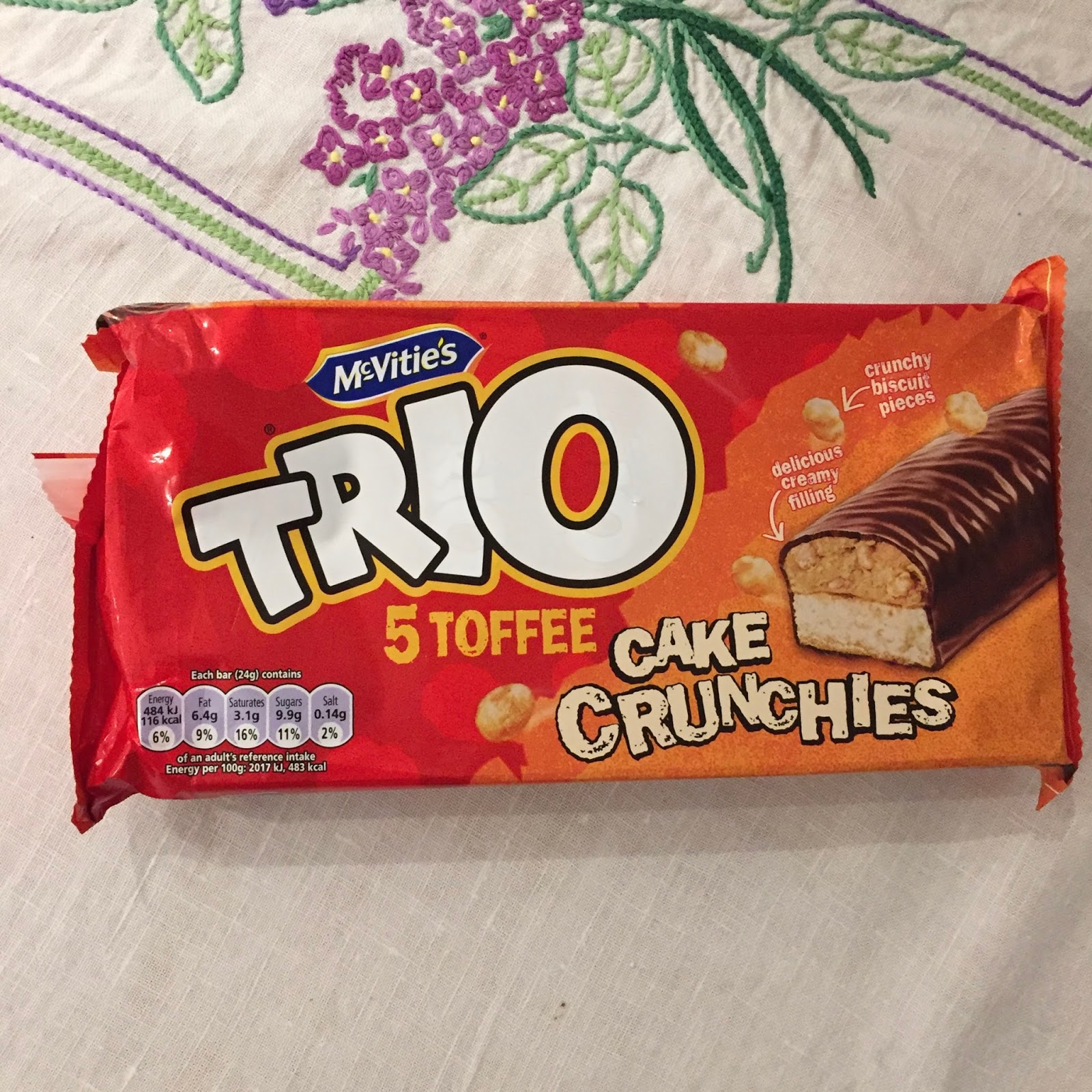 Archived Reviews From Amy Seeks New Treats: NEW! McVities Trio Toffee ...