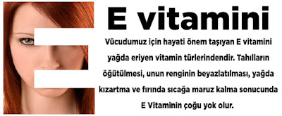 E Vitamini Kullanımı: E vitamini
