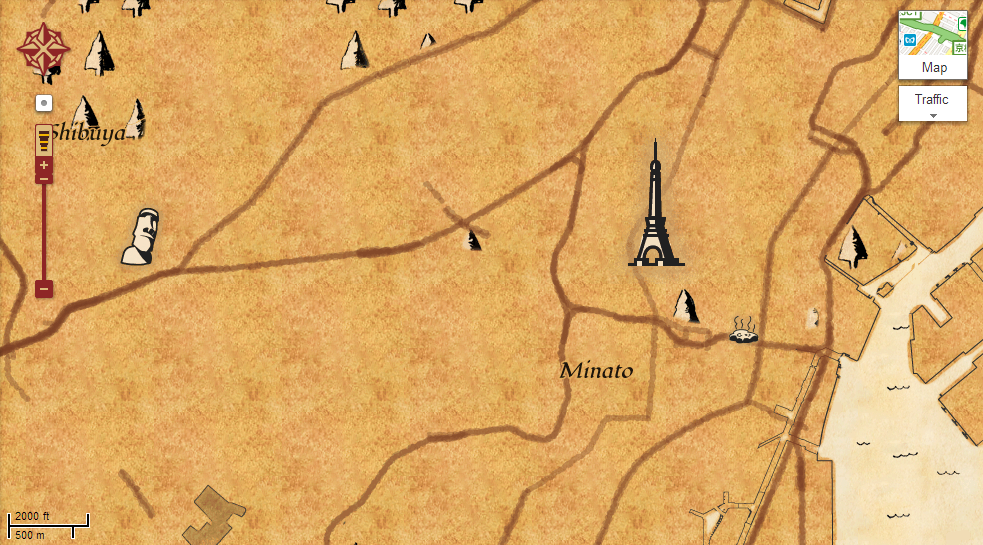 Google Treasure Map Landmark Hunting | K Bulsuk: Full Speed Ahead