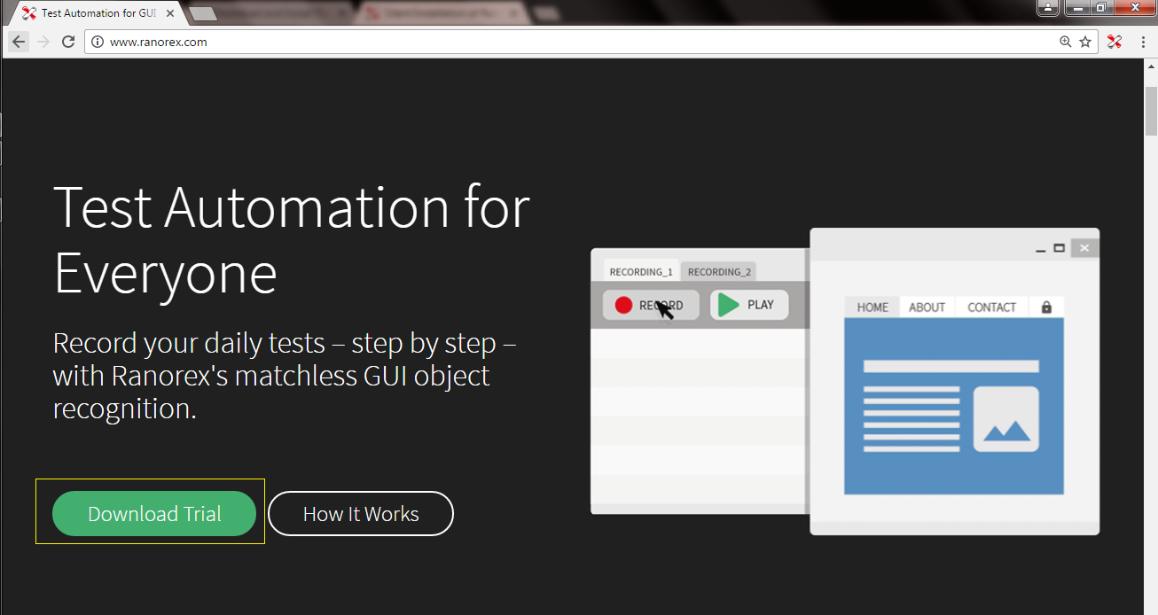 Ranorex Tutorial for beginner: How to install Ranorex 30 days free ...