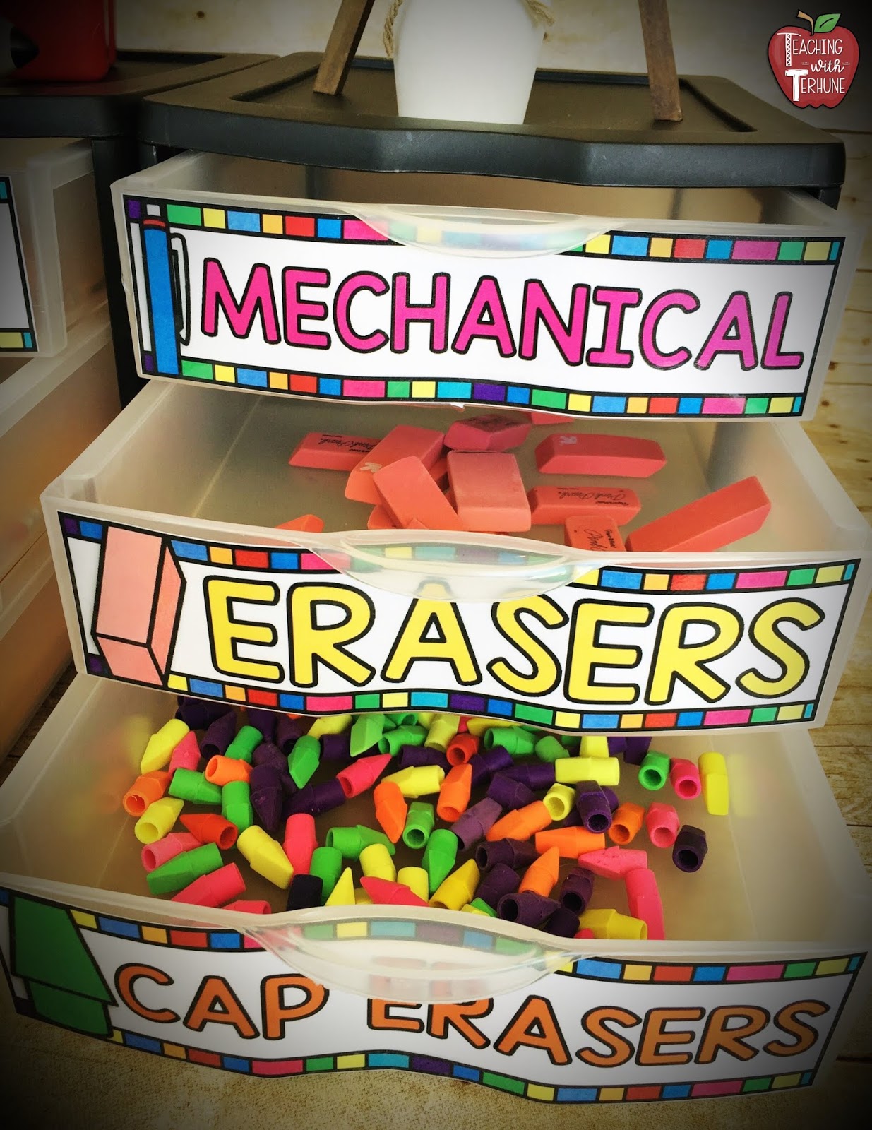 Teaching With Terhune: PENCIL MANAGEMENT SYSTEM