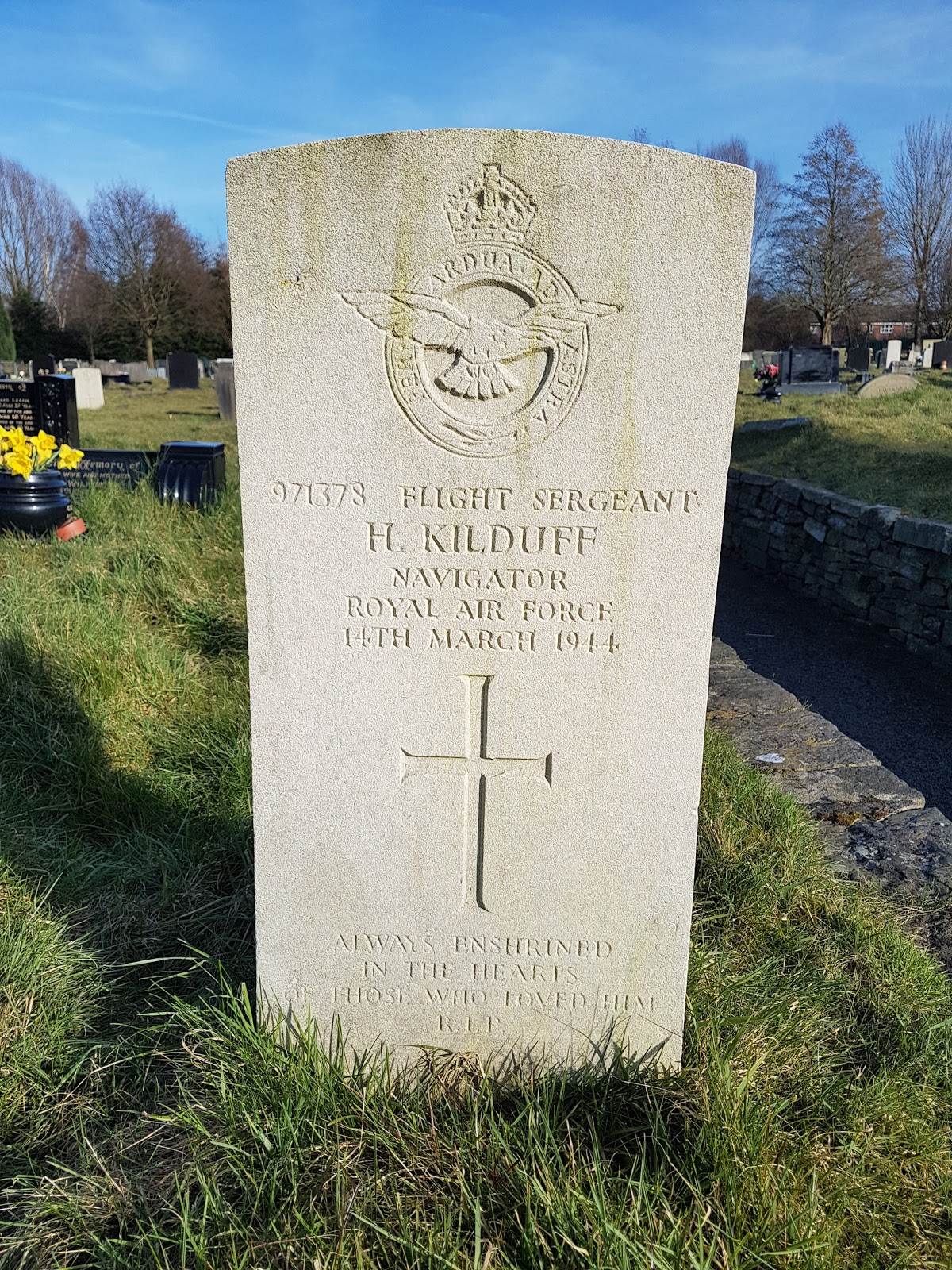 War Graves and Memorials: Stockport Cemetery and Crematorium.