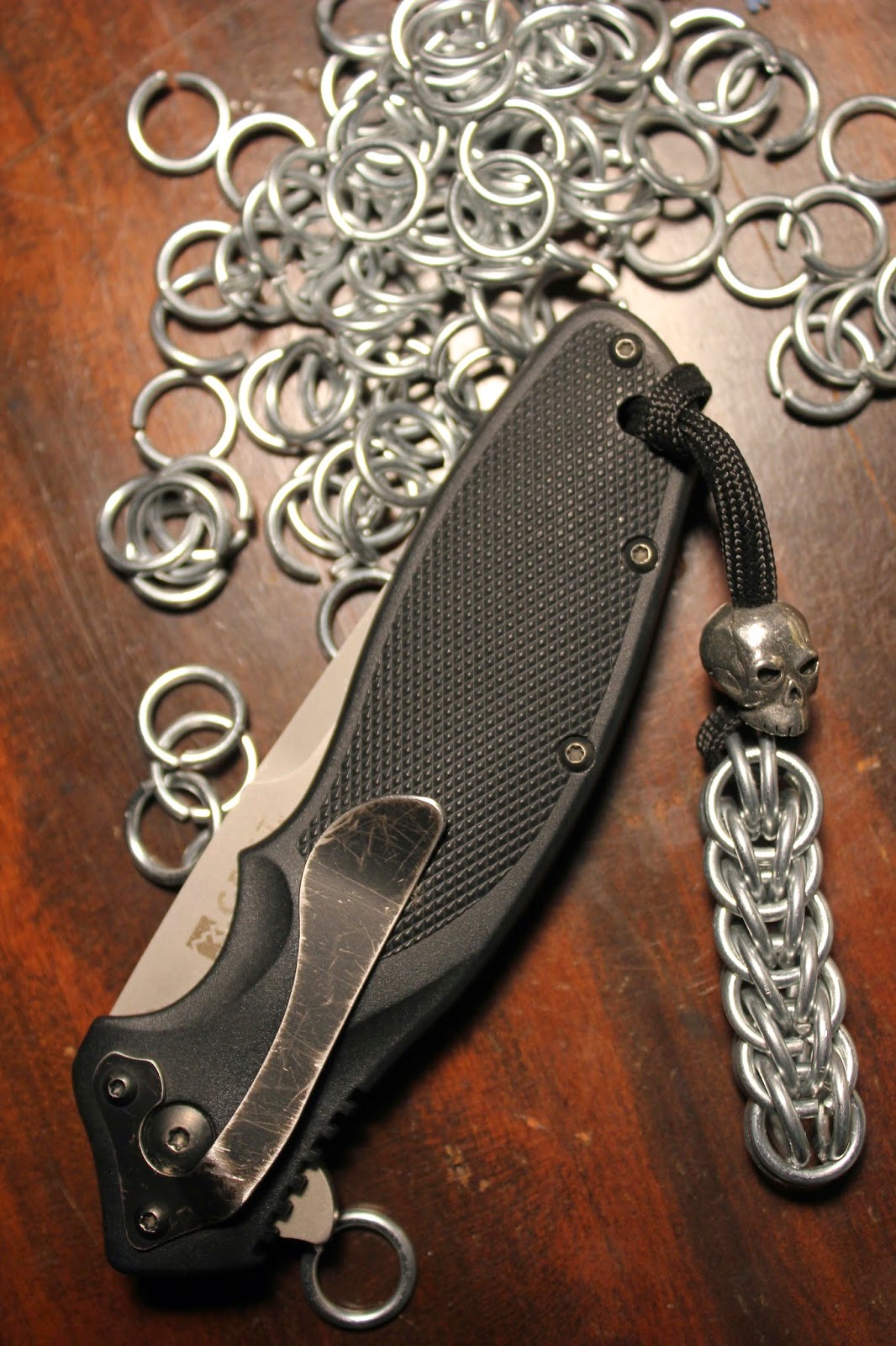 Blackheart Forge: Chain-mail Knife Lanyards for Sale