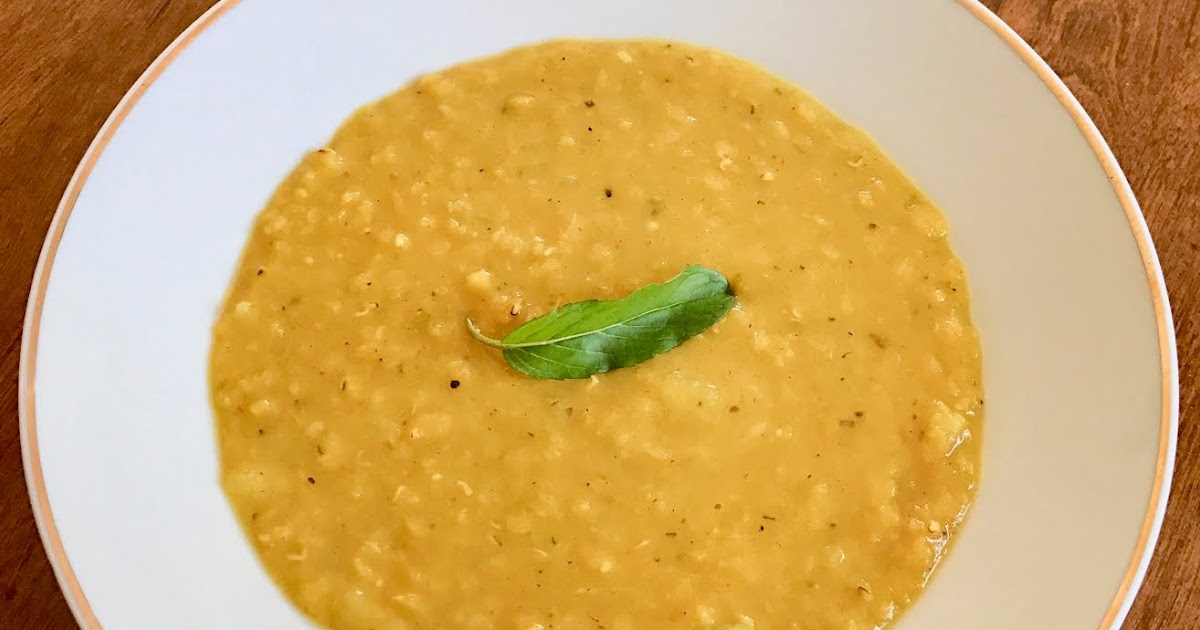 Dahl Addas - Five Ingredients; Thirty Minute Lentil Soup