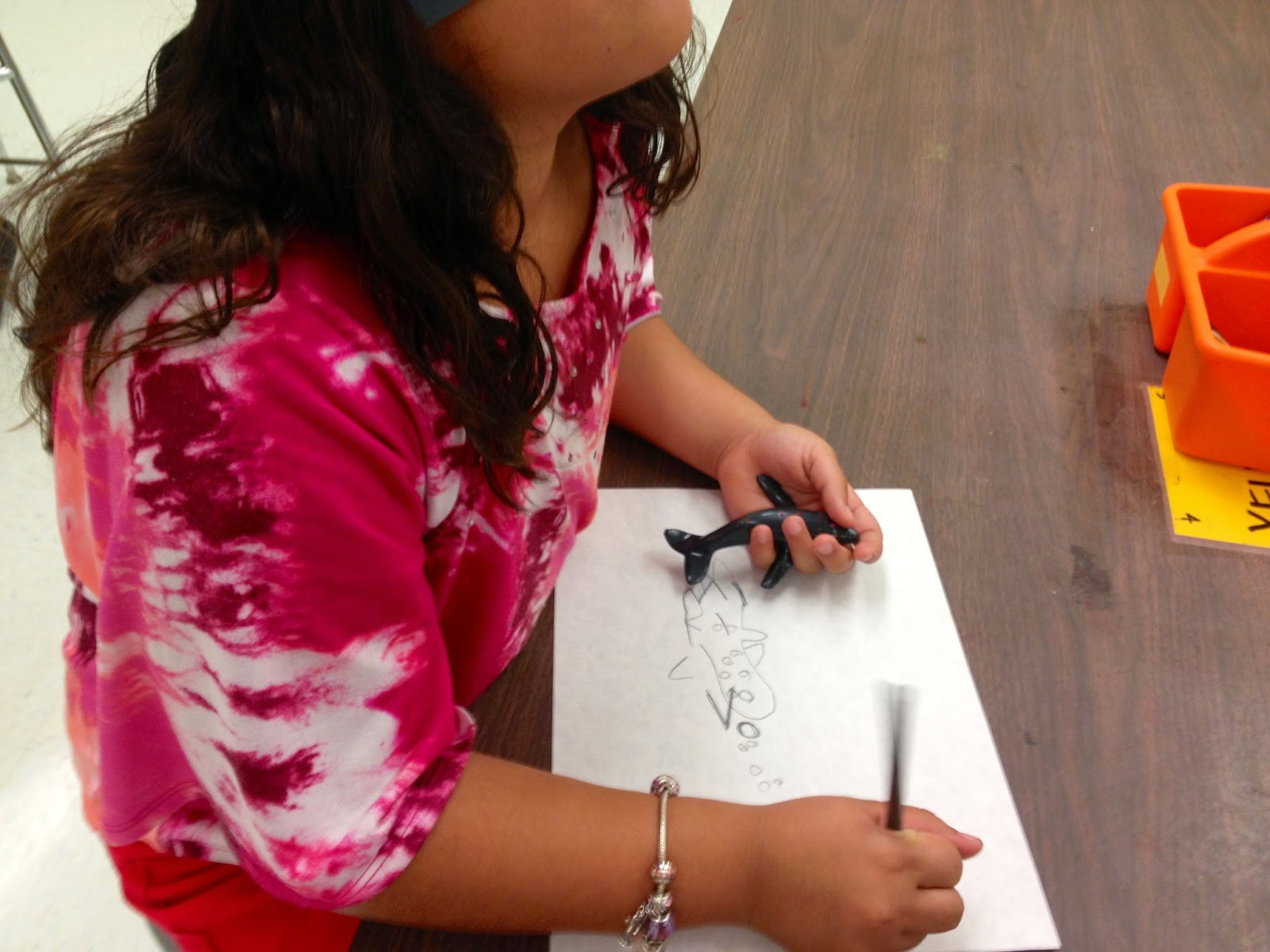 Art at Hosmer: Blind Contour Drawing